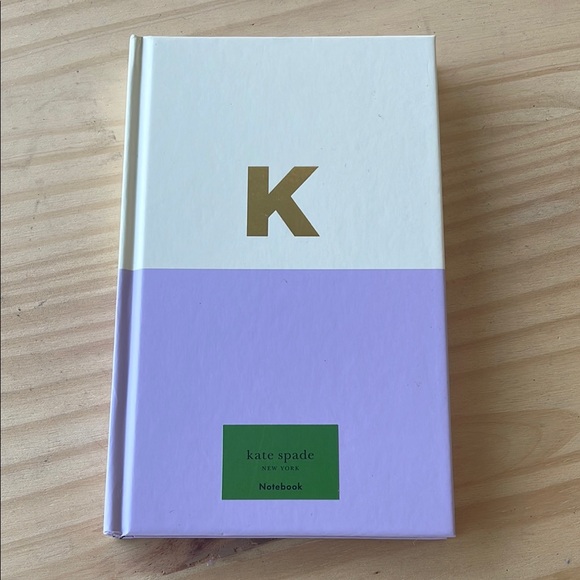 kate spade | Office | Kate Spade Lavender And Cream Notebook | Poshmark